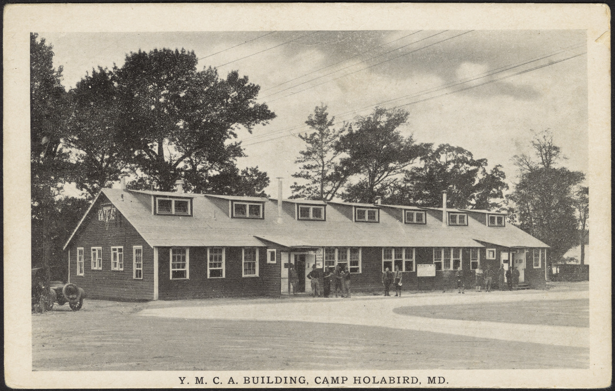 Y.M.C.A. building, Camp Holabird, MD - Digital Commonwealth
