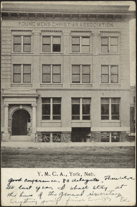Y.M.C.A., York, Neb. - Digital Commonwealth