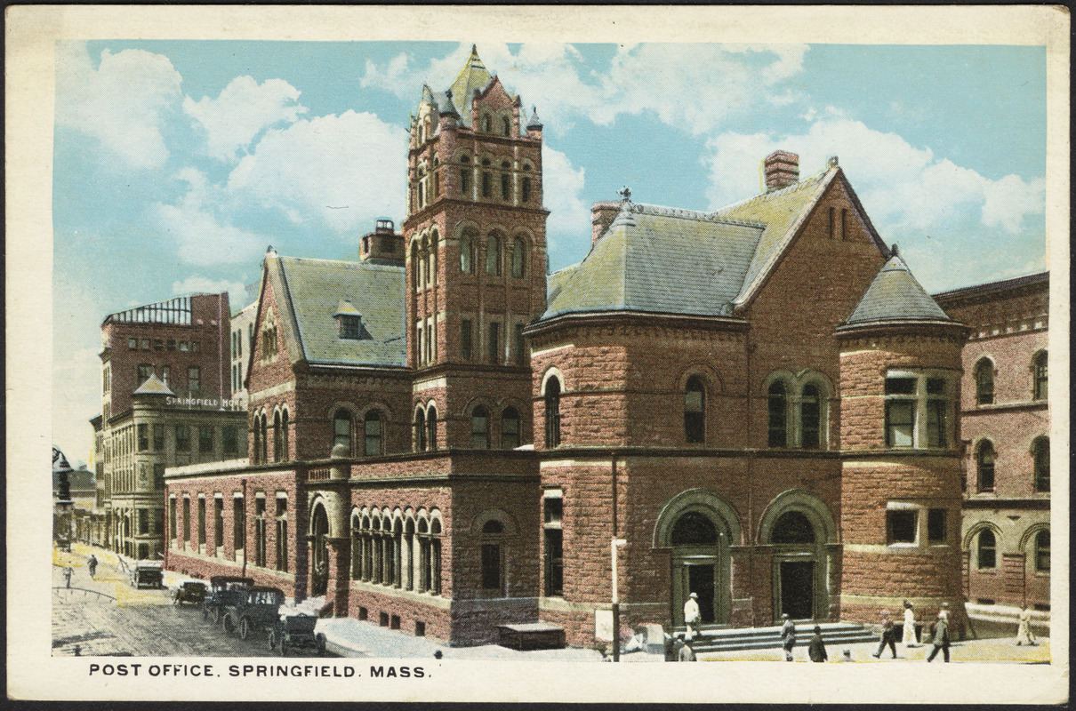 Post office, Springfield, Mass. - Digital Commonwealth