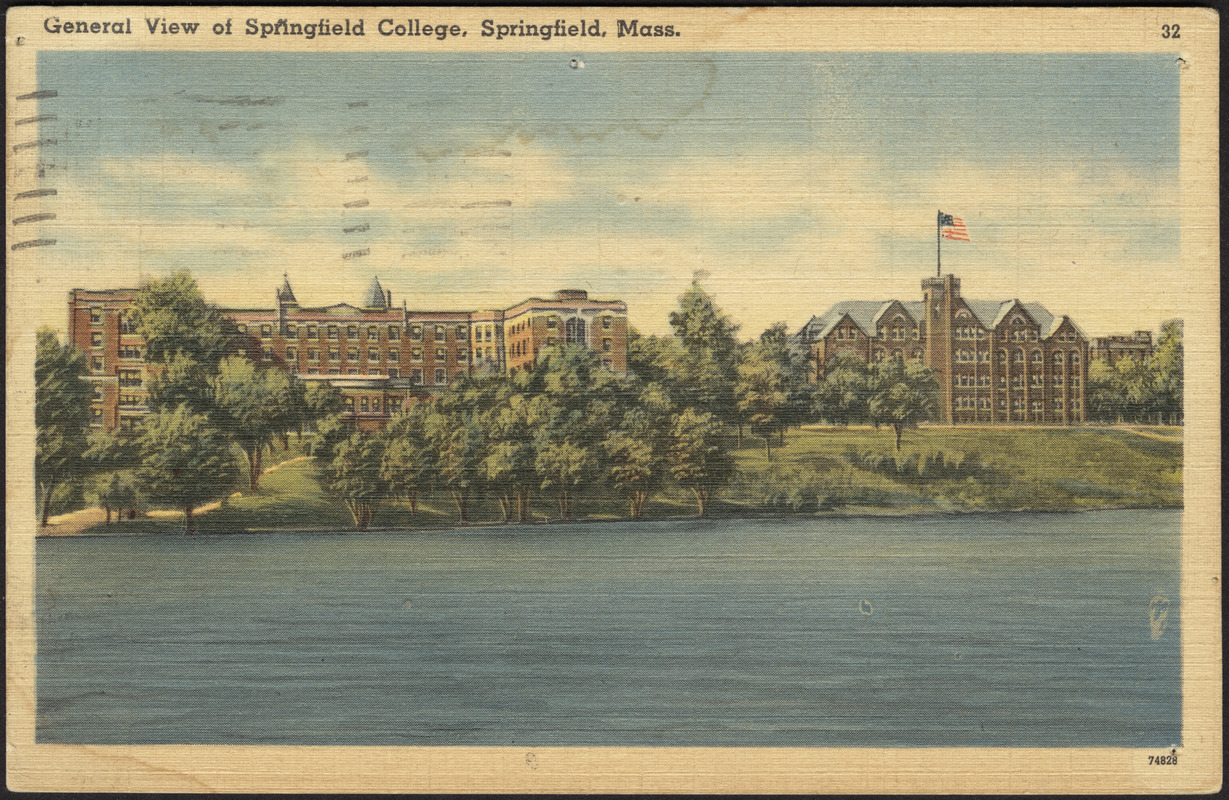 General view of Springfield College, Springfield, Mass. - Digital ...