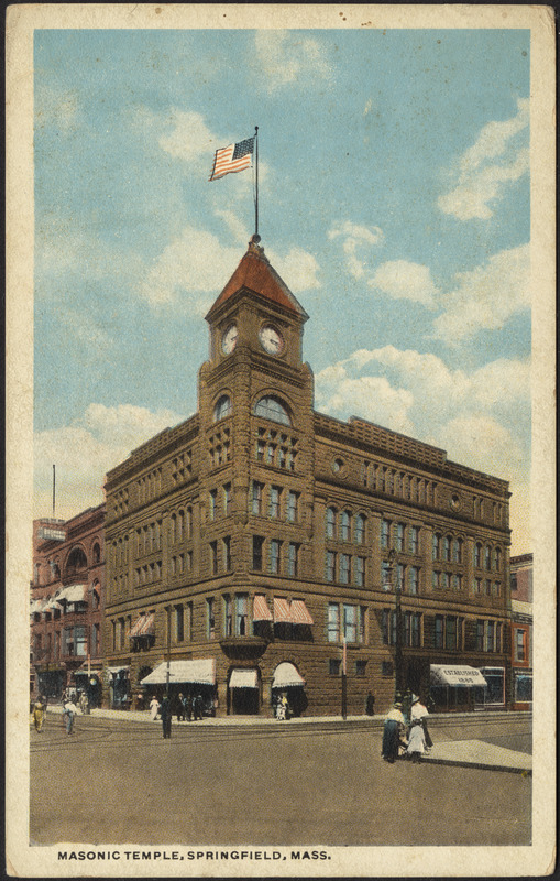 Masonic Temple, Springfield, Mass. - Digital Commonwealth