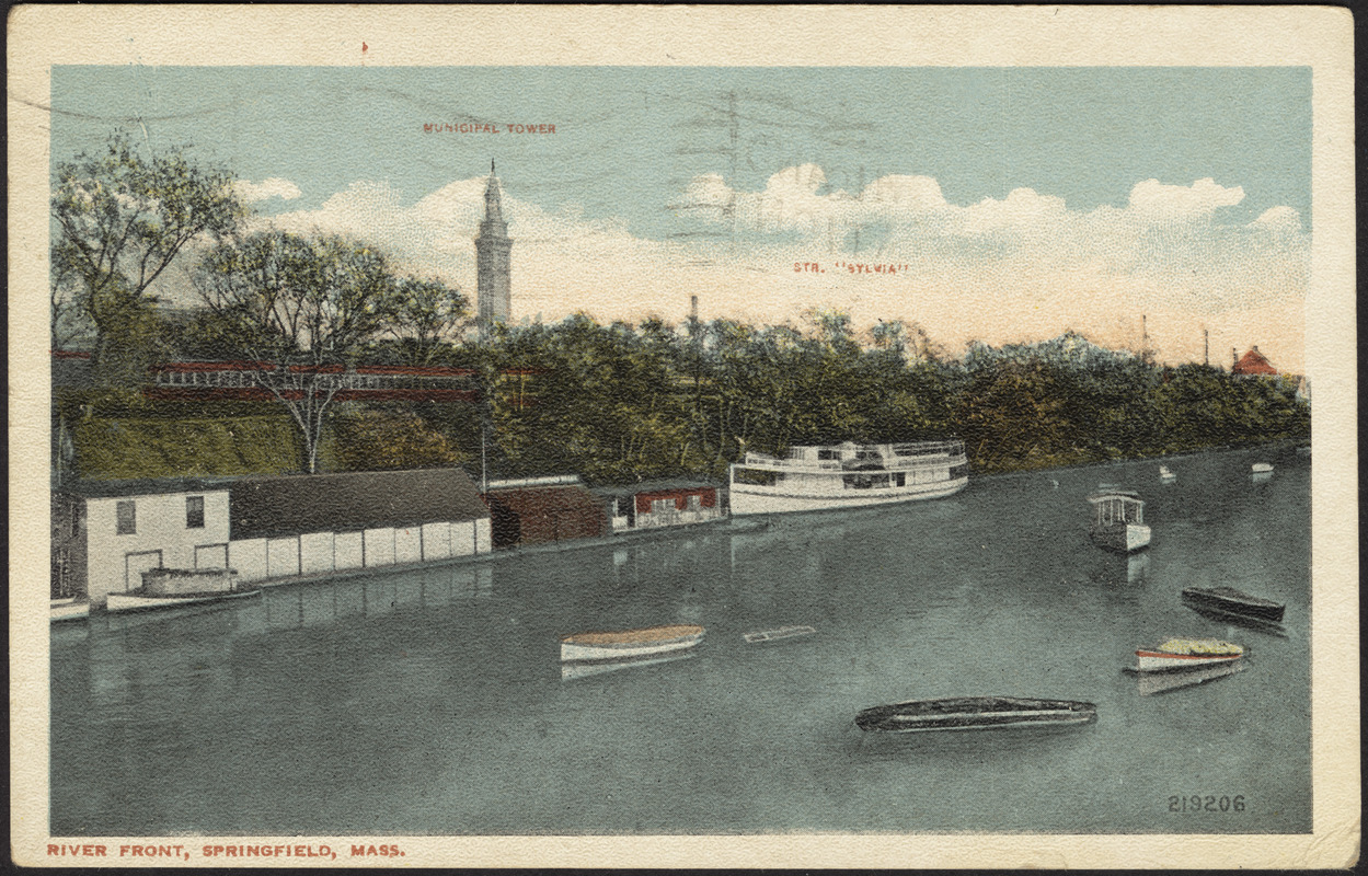 River front, Springfield, Mass. - Digital Commonwealth