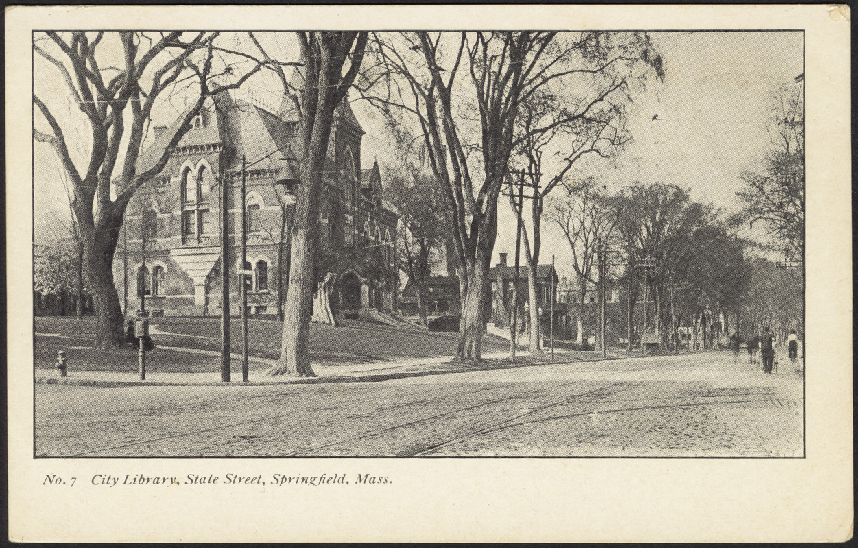 City Library, State Street, Springfield, Mass. - Digital Commonwealth