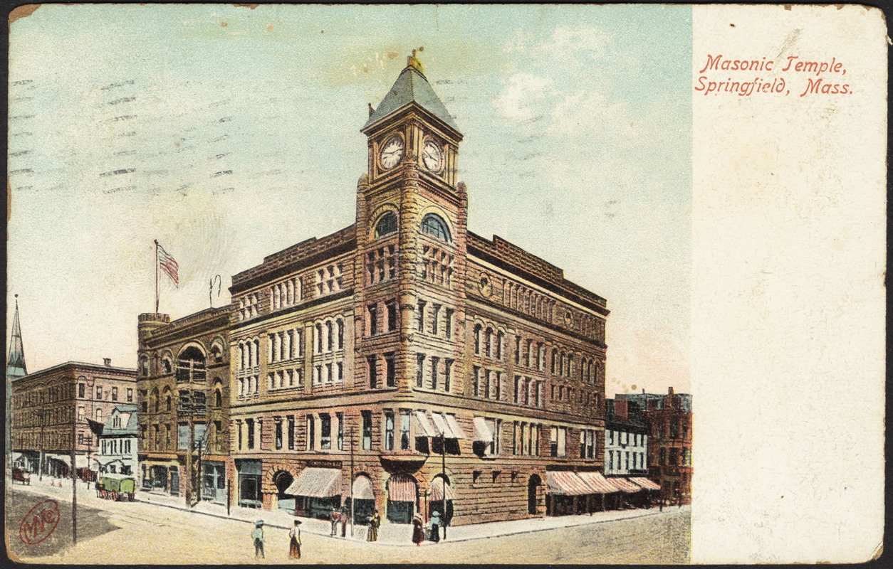 Masonic Temple, Springfield, Mass. - Digital Commonwealth