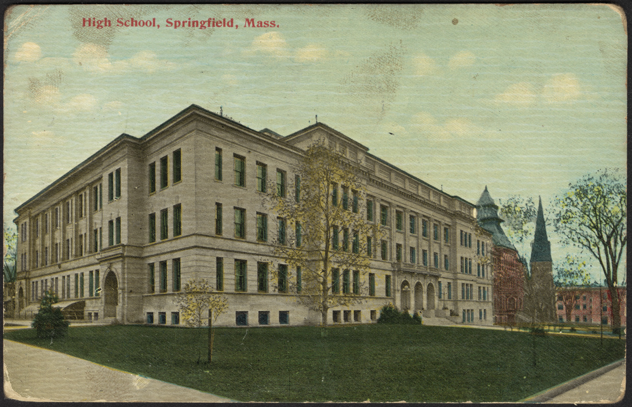 High School, Springfield, Mass. - Digital Commonwealth