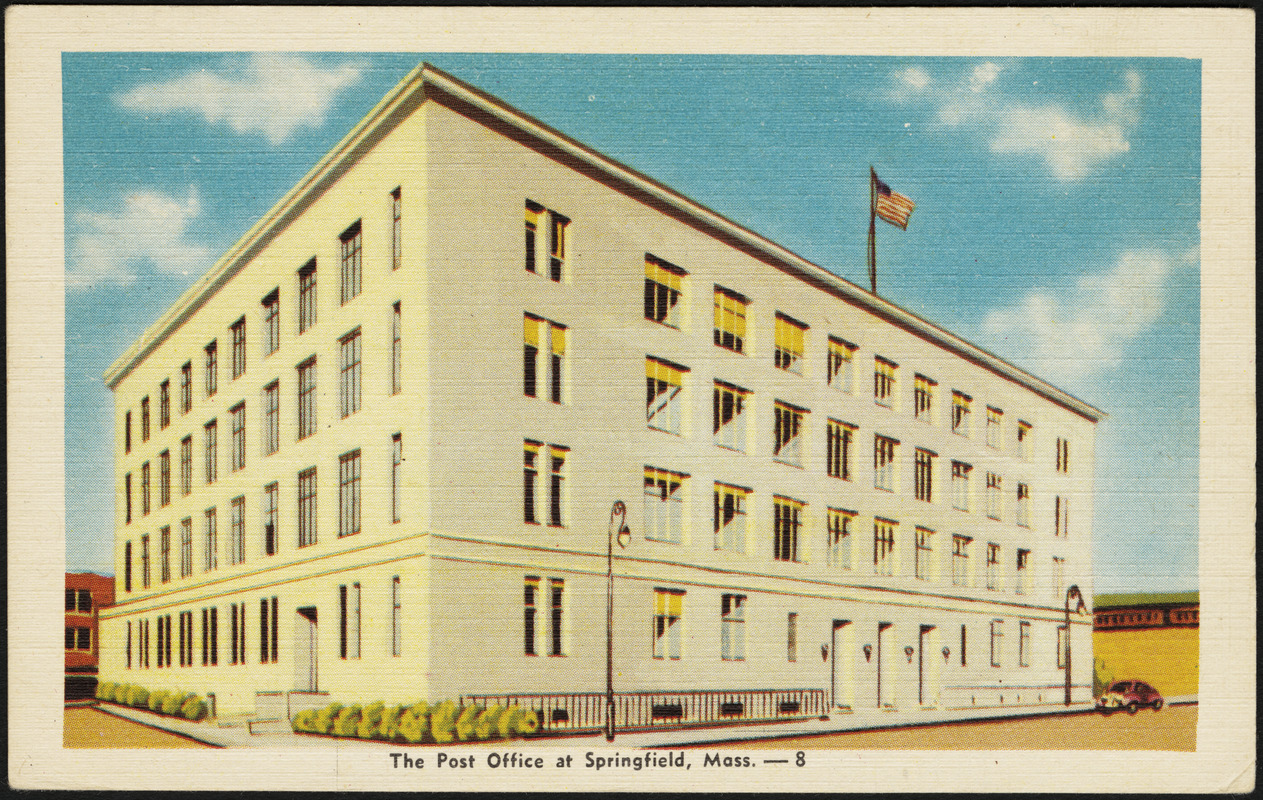 The Post Office at Springfield, Mass. - Digital Commonwealth
