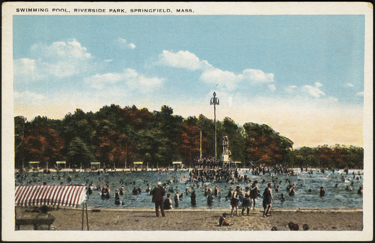 Swimming pool, Riverside Park, Springfield, Mass. - Digital Commonwealth