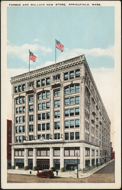 Forbes and Wallace new store, Springfield, Mass. - Digital Commonwealth