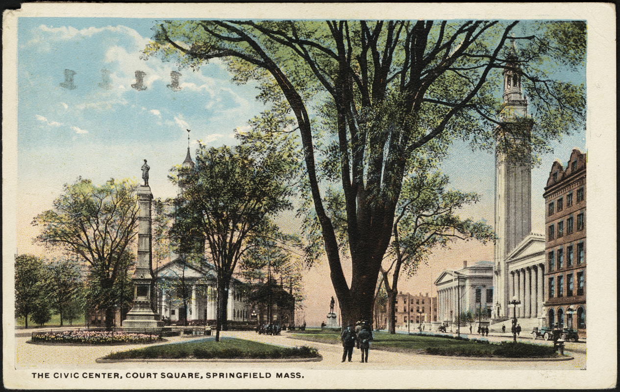 The Civic Center, Court Square, Springfield, Mass. - Digital Commonwealth