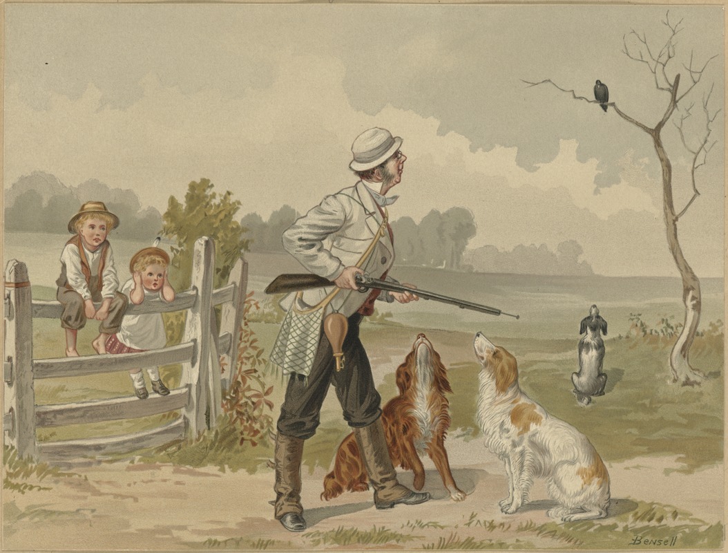 Hunting scene - Digital Commonwealth