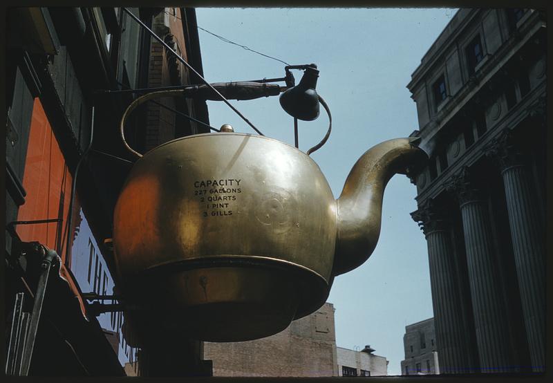 Tea kettle Boston - Digital Commonwealth
