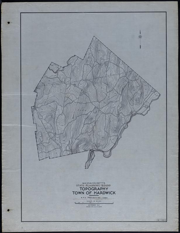 Topography Town of Hardwick - Digital Commonwealth