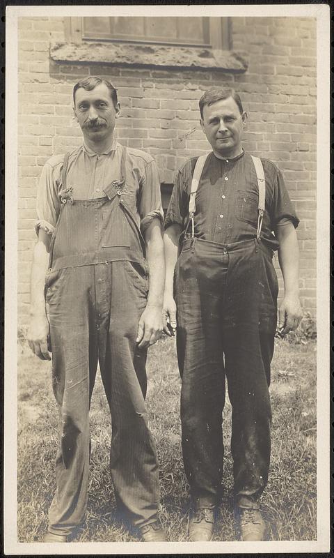 Otis Noble and Mike Meagher, 1910 - Digital Commonwealth