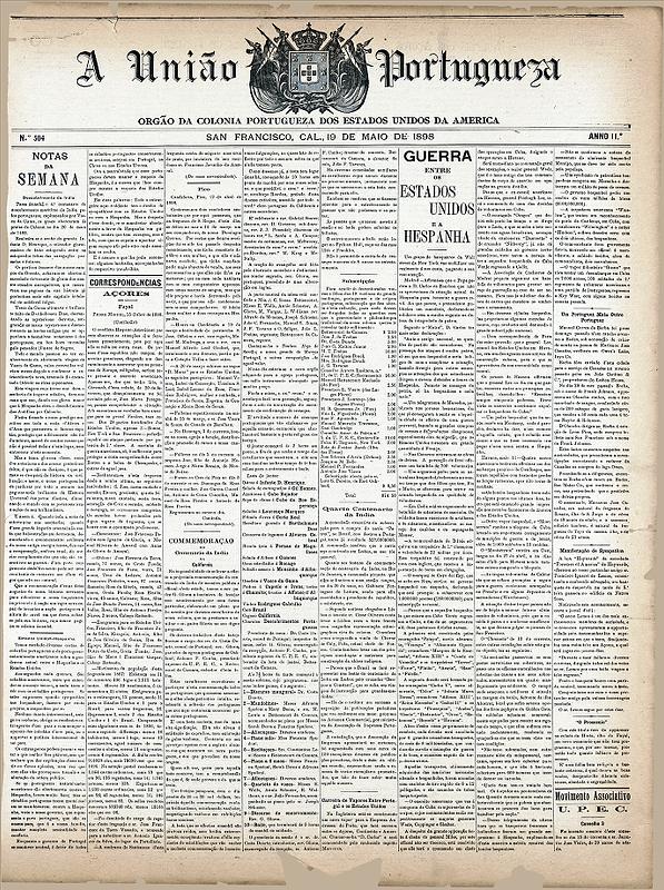 A União Portuguesa. May 19, 1898 - Digital Commonwealth