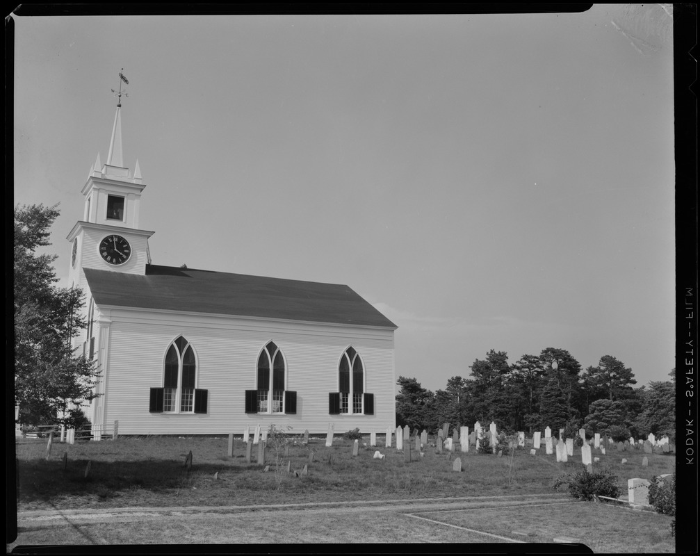 South Dennis church and graveyard - Digital Commonwealth