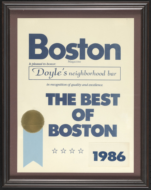 Boston Magazine, the best of Boston, 1986 - Digital Commonwealth