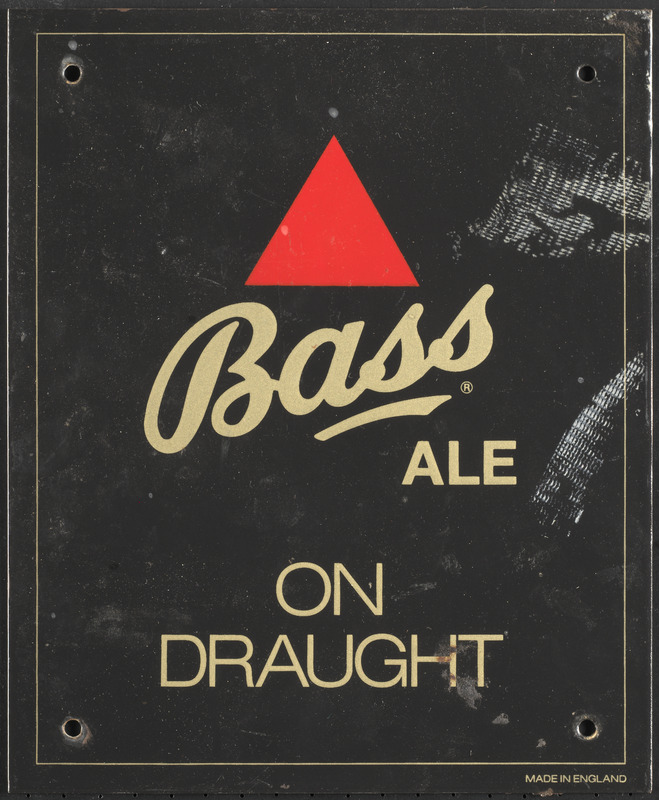 Bass Ale on draught - Digital Commonwealth