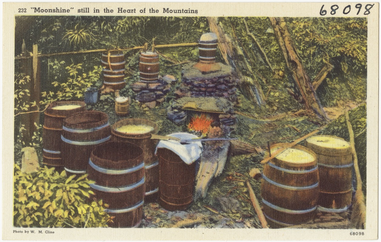 "Moonshine" still in the heart of the mountain - Digital Commonwealth