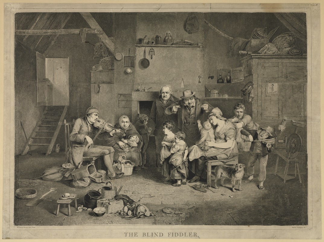 The Blind Fiddler, Wilkie - Digital Commonwealth