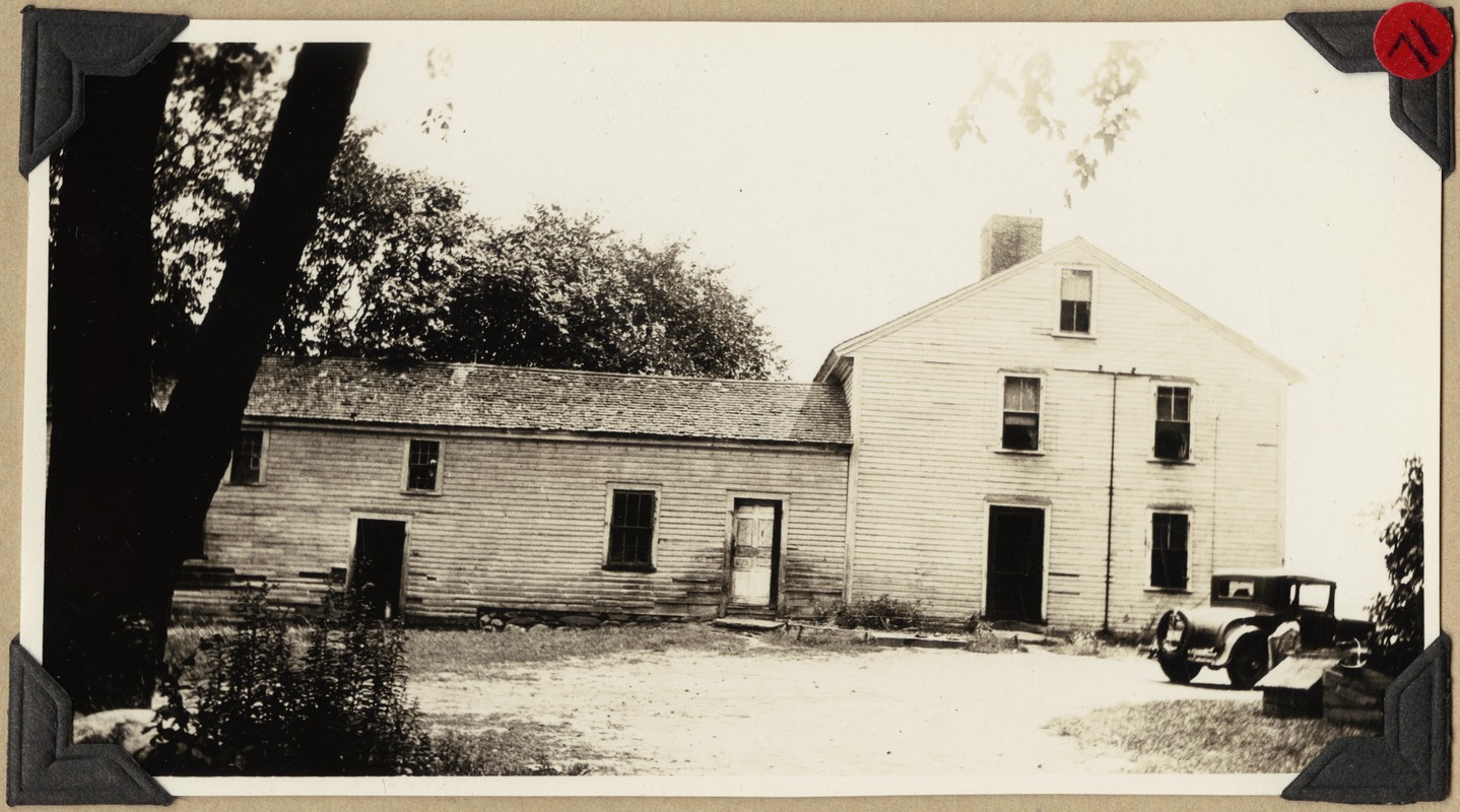 South side of Foss house - Digital Commonwealth