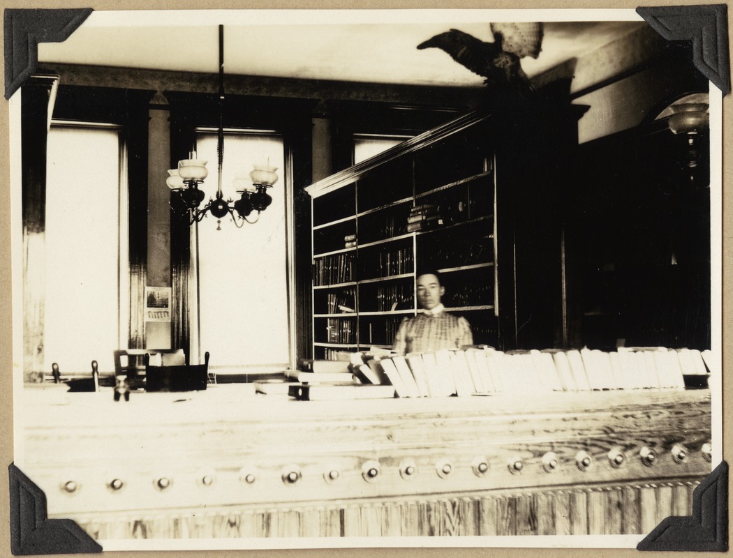 Delivery room, Gleason Public Library - Digital Commonwealth