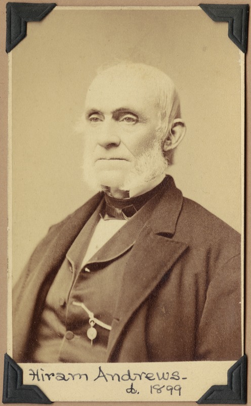 Hiram Andrews- d. 1899 - Digital Commonwealth