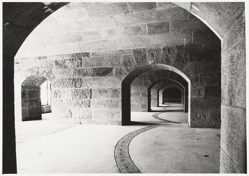 Ft. Independence, Castle Island, South Boston. Photo of interior after ...