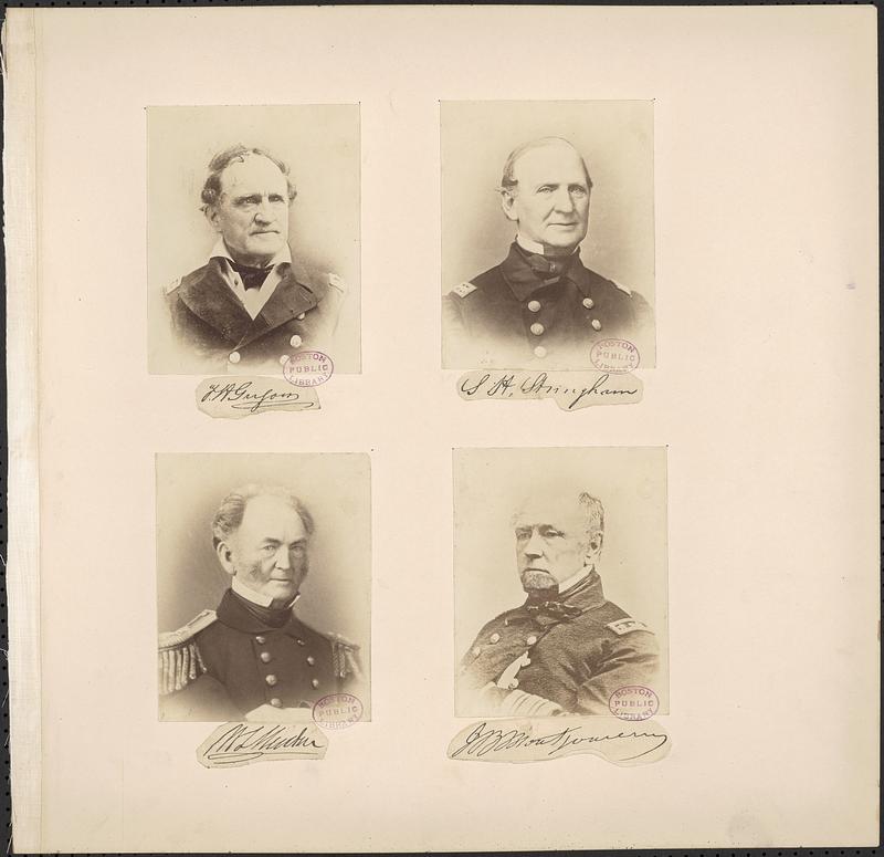 F. H. Gregory, S. H. Stringham, W. L. Hudson, J. B. Montgomery ...
