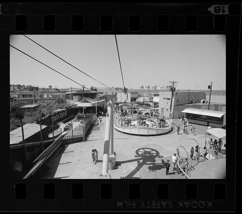 Amusement park ride, Paragon Park, Nantasket - Digital Commonwealth