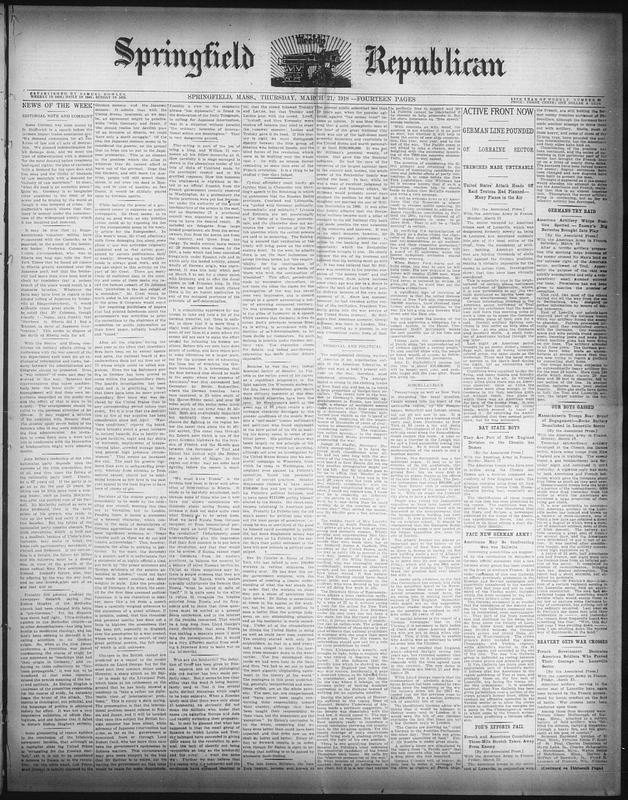 Springfield Weekly Republican - Digital Commonwealth