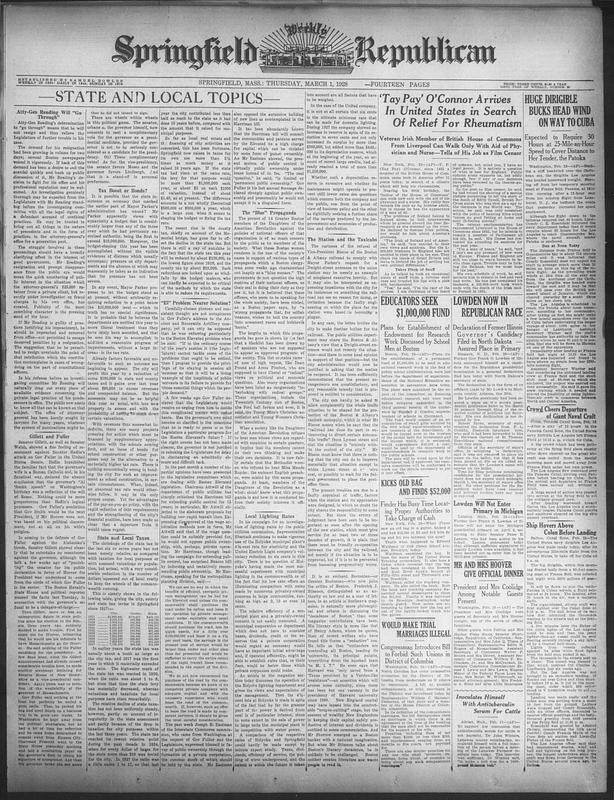 Springfield Weekly Republican - Digital Commonwealth