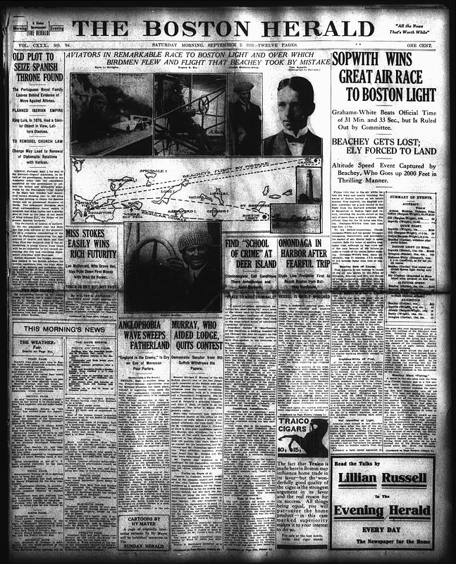 The Boston Herald. September 02, 1911 - Digital Commonwealth