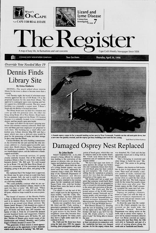 The Register. April 30, 1998 - Digital Commonwealth