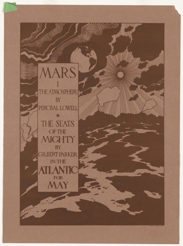 Mars I, The atmosphere by Percival Lowell. The seats of the mighty by ...