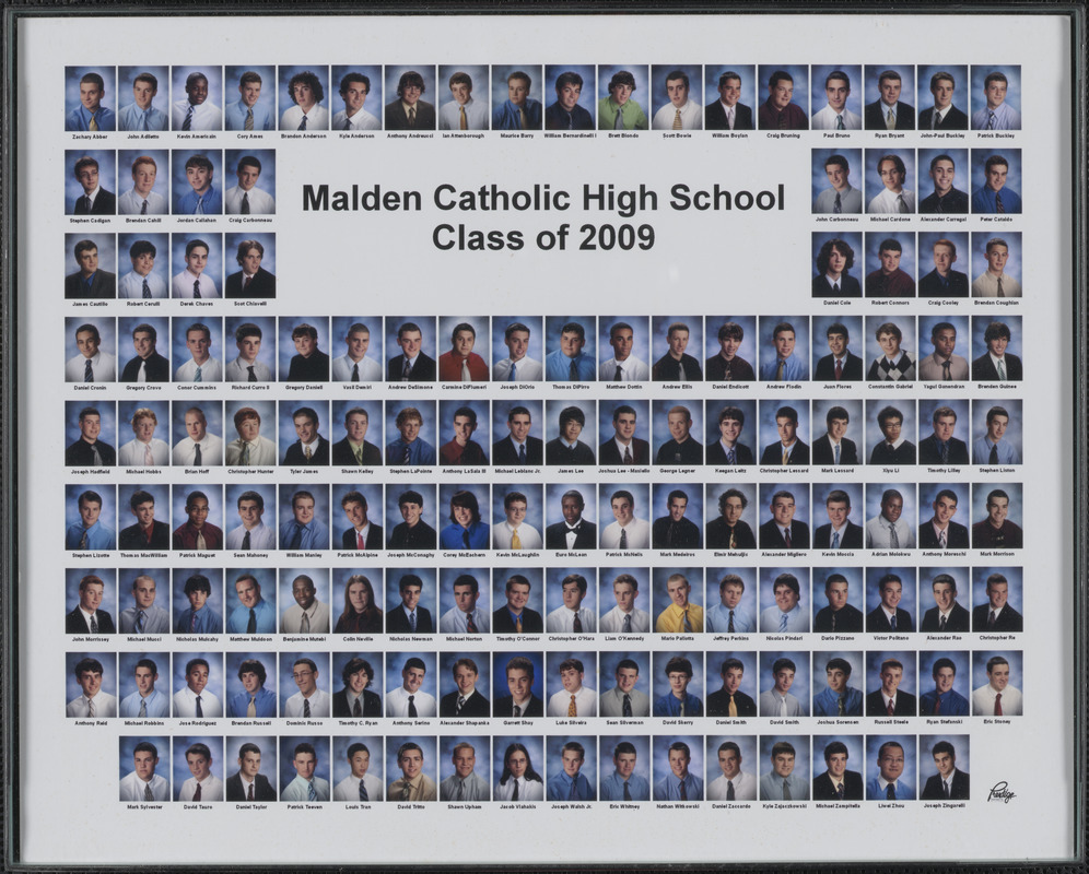 Malden Catholic High School, class of 2009 - Digital Commonwealth