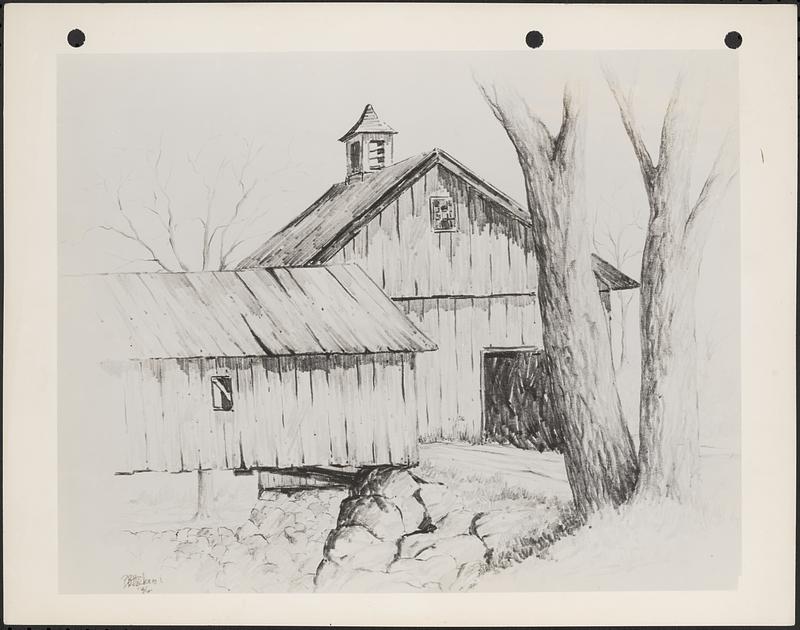 Lithia Corners barn - Digital Commonwealth