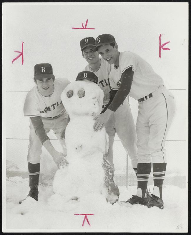 When Snow Postponed Bentley's baseball game with Salem State yesterday ...