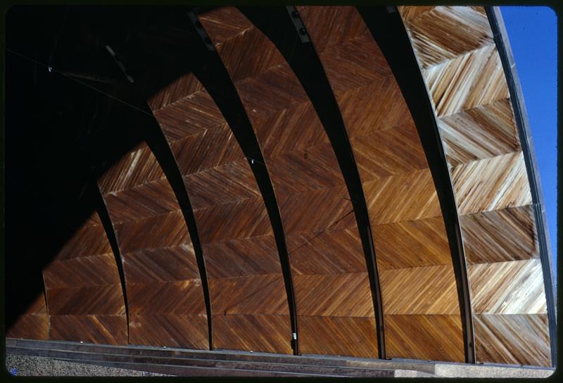 Closeup of Hatch Memorial Shell, Boston - Digital Commonwealth