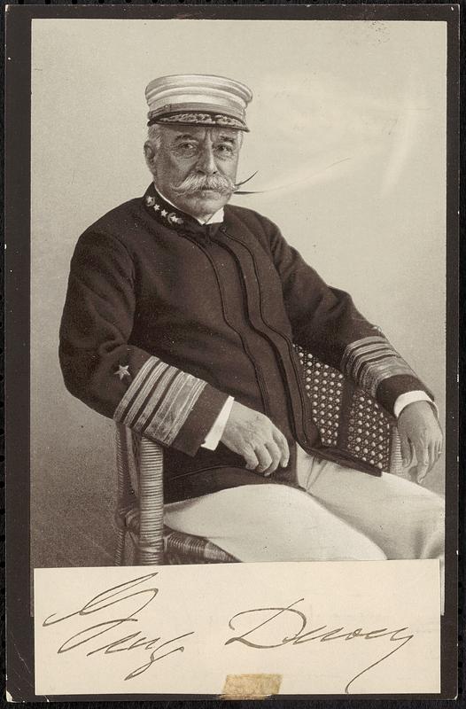 Photograph of George Dewey - Digital Commonwealth