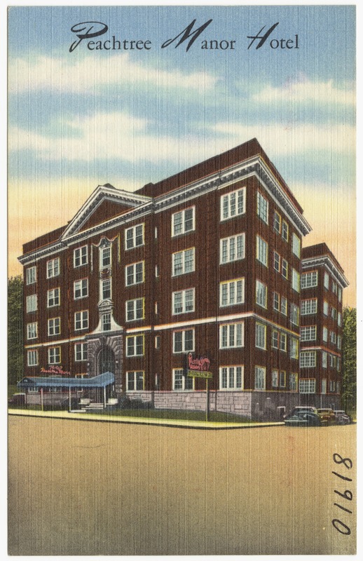 Peachtree Manor Hotel - Digital Commonwealth