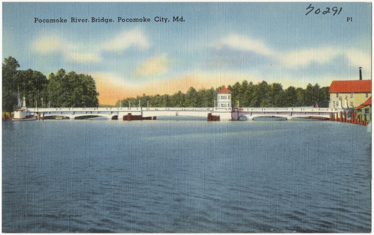 Pocomoke River Bridge, Pocomoke City, Md. - Digital Commonwealth