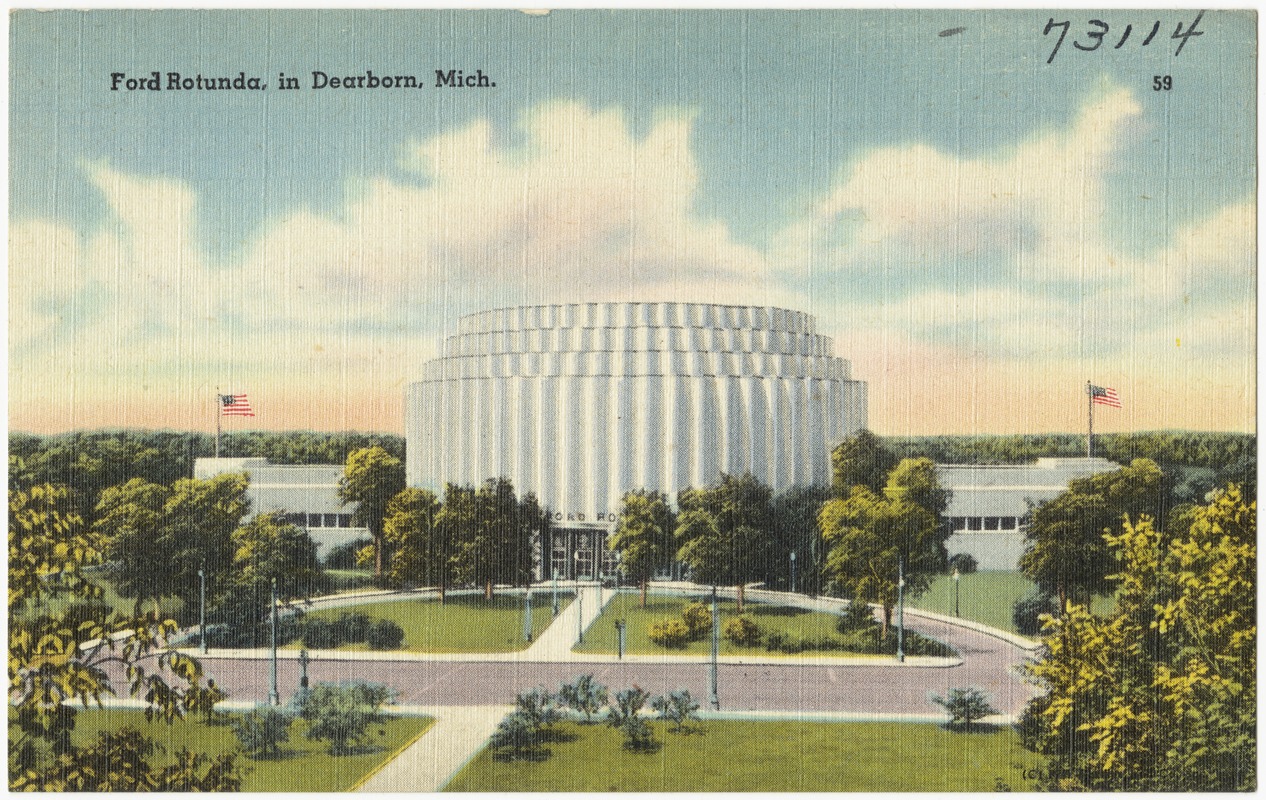 Ford Rotunda in Dearborn, Mich. - Digital Commonwealth