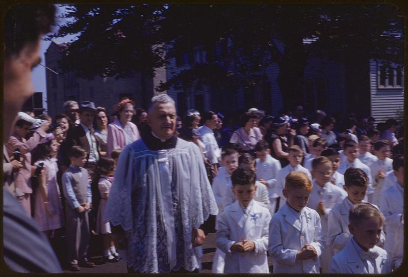 St. Catherine's May procession - Digital Commonwealth