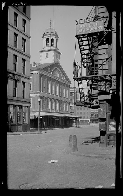 Faneuil Hall, Boston - Digital Commonwealth