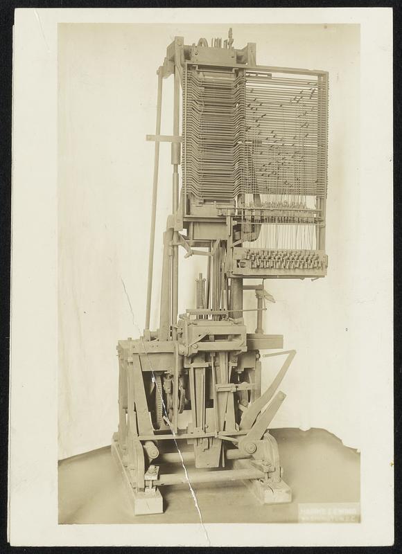 First linotype on exhibition in Smithsonian. The Smithsonian ...