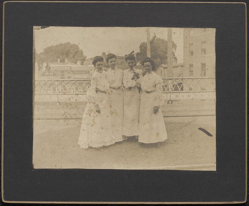 Myra Dickinson, Helen Flavin, Katherine Flavin and Arlene Roote ...