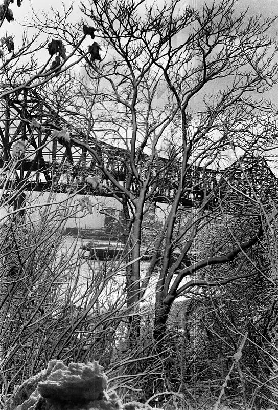 Bridge in winter - Digital Commonwealth