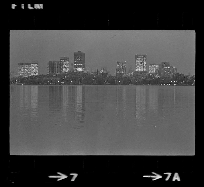 Downtown skyline and Charles River Basin, downtown Boston - Digital ...