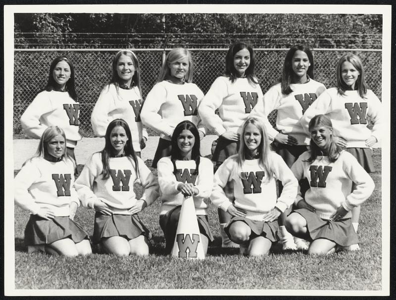 Wellesley High LtR Joyce Mathews, Gail Gentes, Capt. Cheryl Bourguignon ...