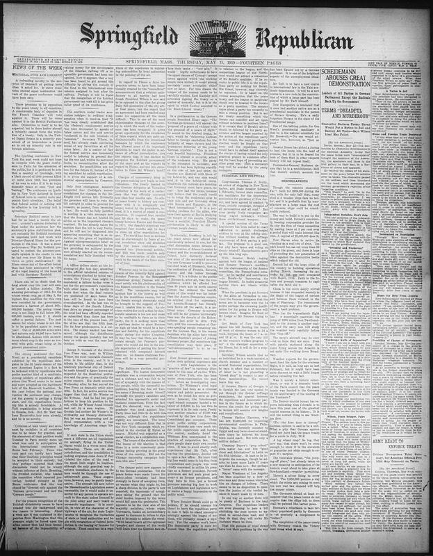 Springfield Weekly Republican - Digital Commonwealth